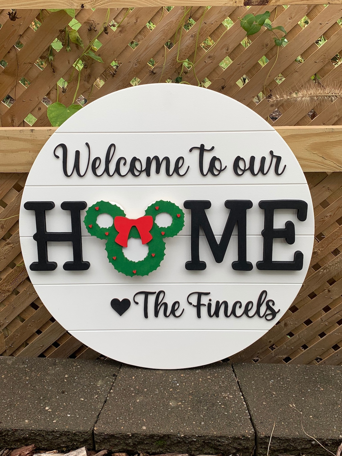 Interchangeable Home Sign Welcome Sign Mickey Home - Etsy UK