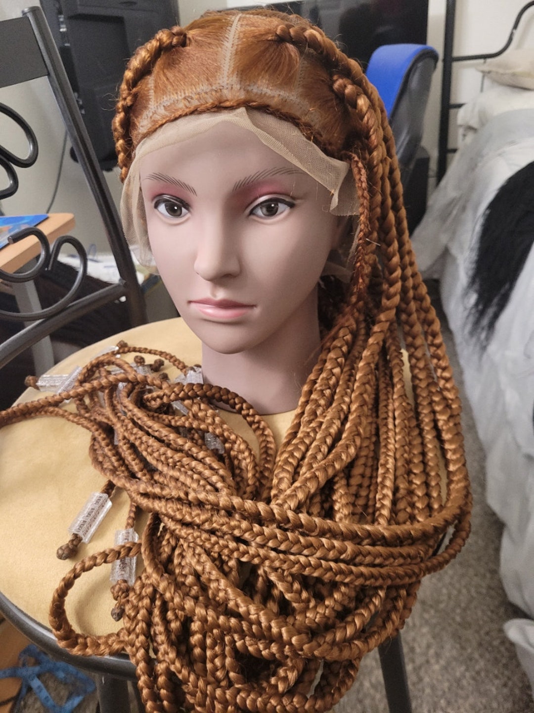 Full Lace Individual Braid With Bead at the End, Color 30 About 42 ...