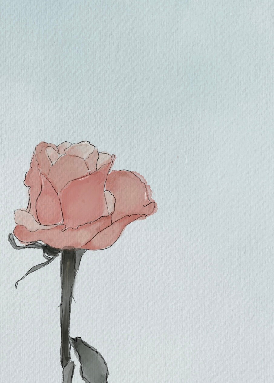 90s Rose Print 1990s Flower Digital Art Print Instant Download - Etsy