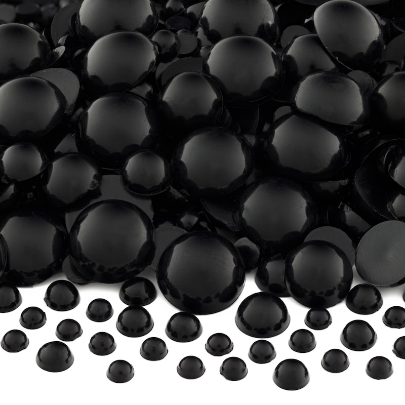 Black Pearls Size 6mm - Etsy