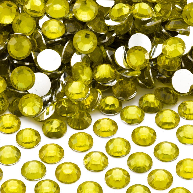 Yellow Rhinestones - Etsy