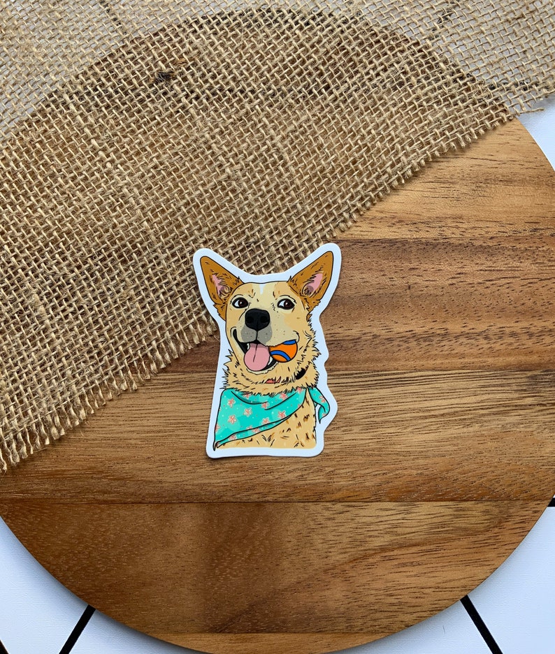 WEATHERPROOF Cattle Dogs Red Heeler 3-inch Vinyl Decal - Etsy