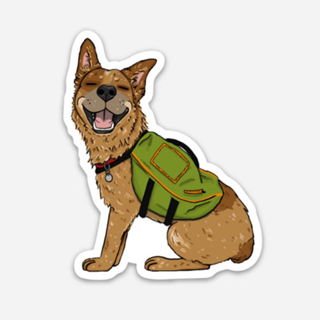 WEATHERPROOF Cattle Dogs, Red Heeler, 3-inch Vinyl Decal Sticker ...