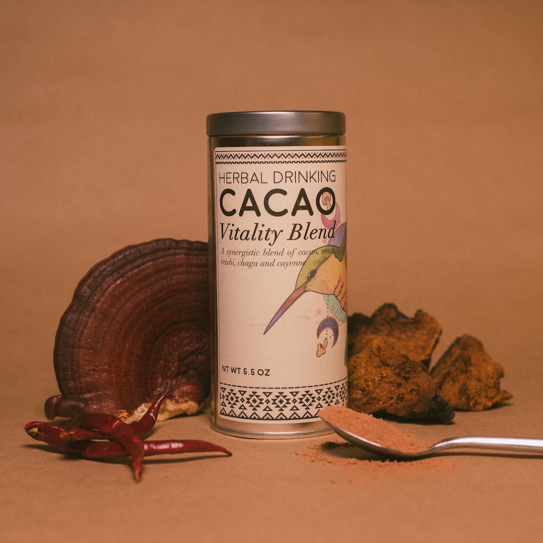 Herbal Drinking Cacao, Vitality Blend- Drinking Chocolate. Transform ...