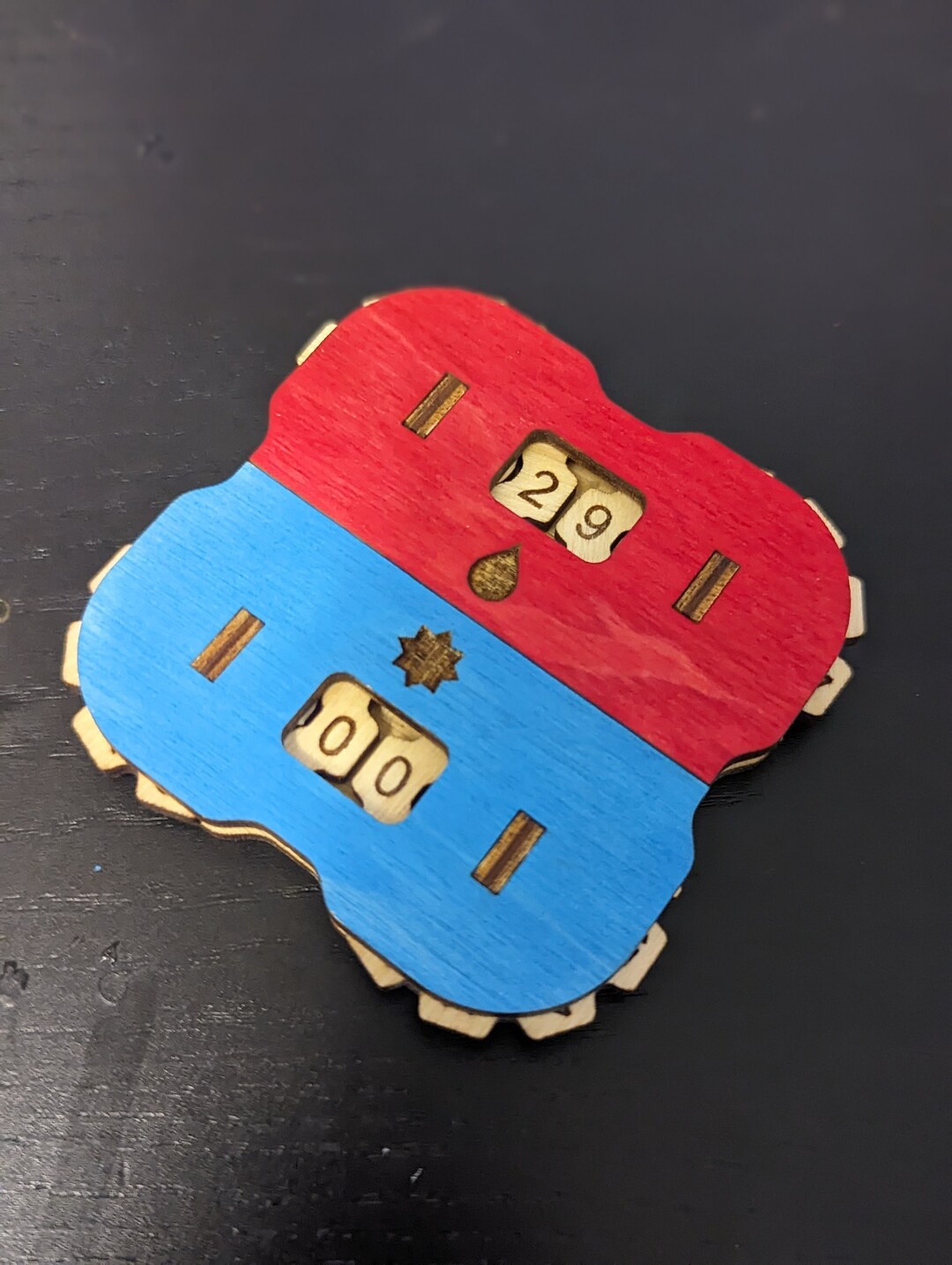 Gloomhaven HP & XP Counters - Frosthaven - Jaws of the Lion - Wood ...