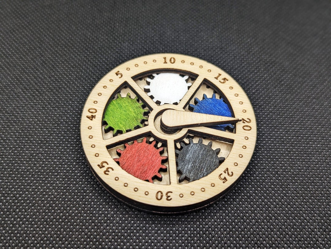 Magic the Gathering Life Counters With Moving Gears - MTG - Commander ...