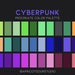 Cyberpunk Procreate Color Palette | Procreate App | Cyber Colors ...