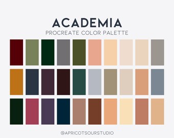 Arabian Nights Procreate Color Palette Bright Color Palette - Etsy