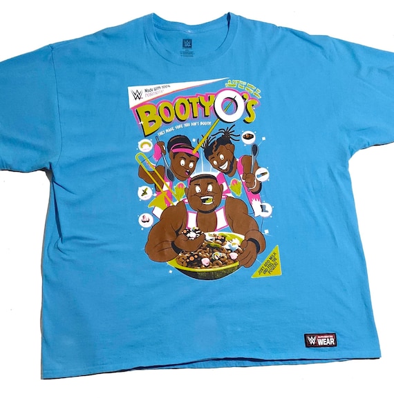 WWE Wrestling Booty O's Breakfast Cereal T-shirt - Etsy