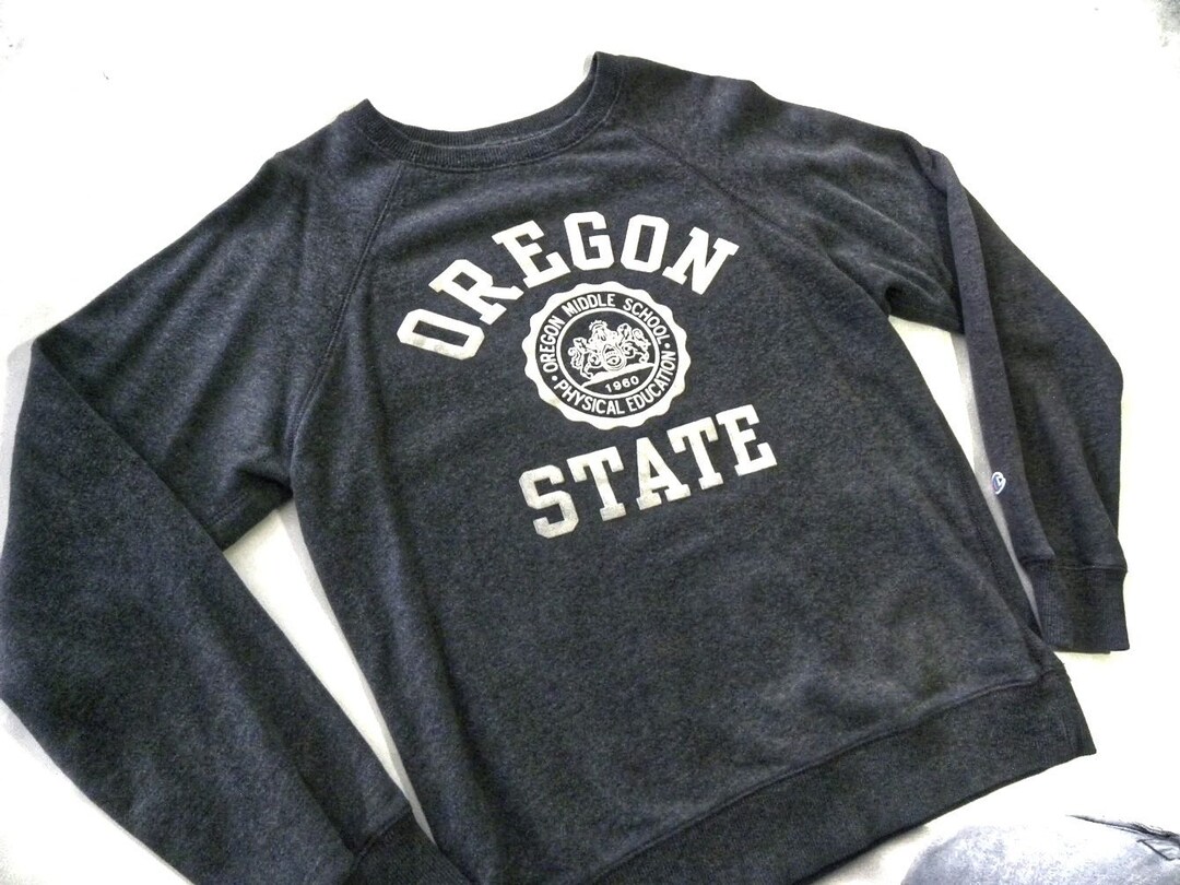Champion Oregon State Crew Neck - Etsy