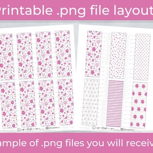 PRINTABLE Pen Wrap Set Glitter Pen Wrap Epoxy Pen Wraps | Etsy