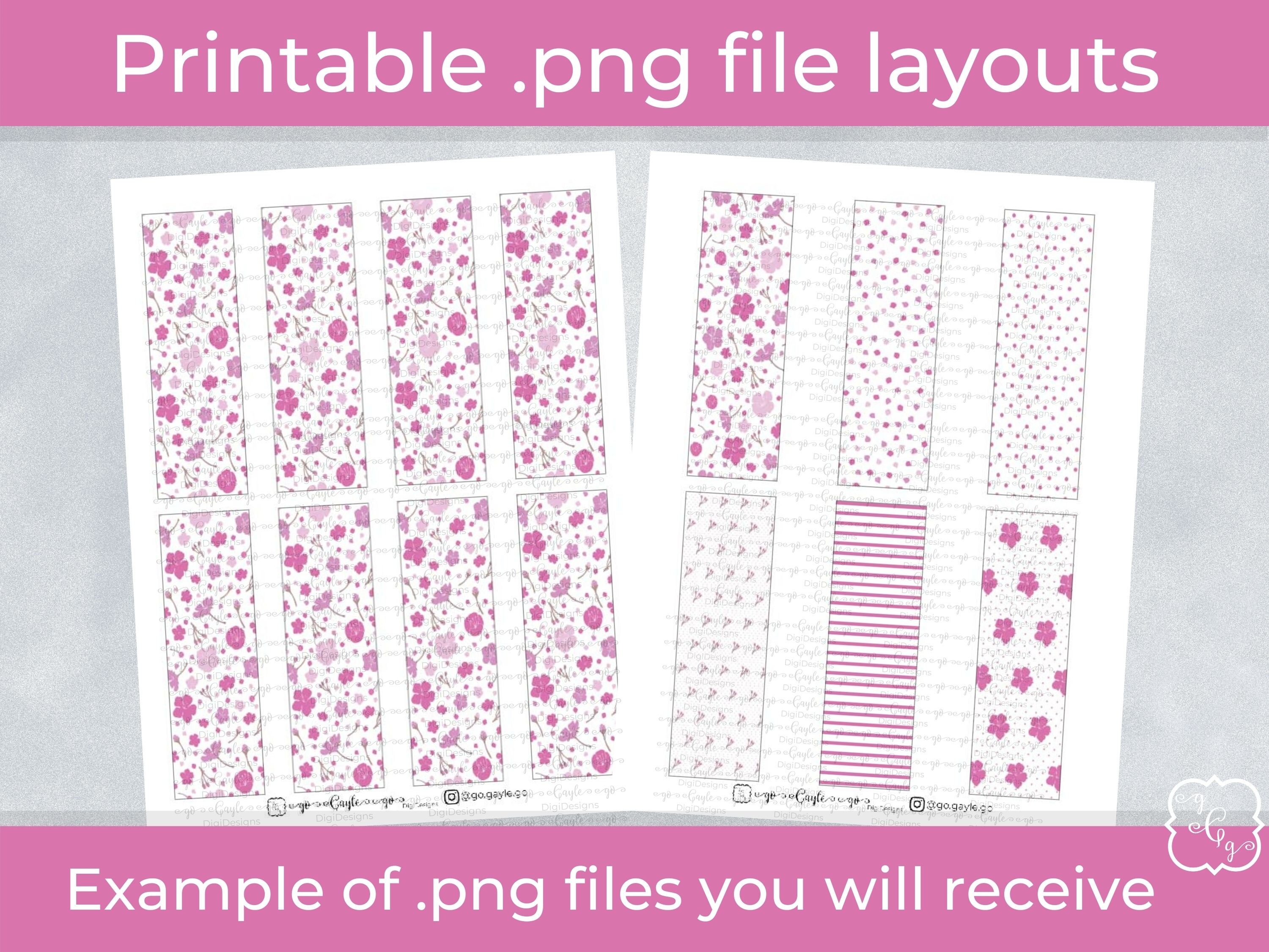 PRINTABLE Pen Wrap Set Glitter Pen Wrap Epoxy Pen Wraps - Etsy