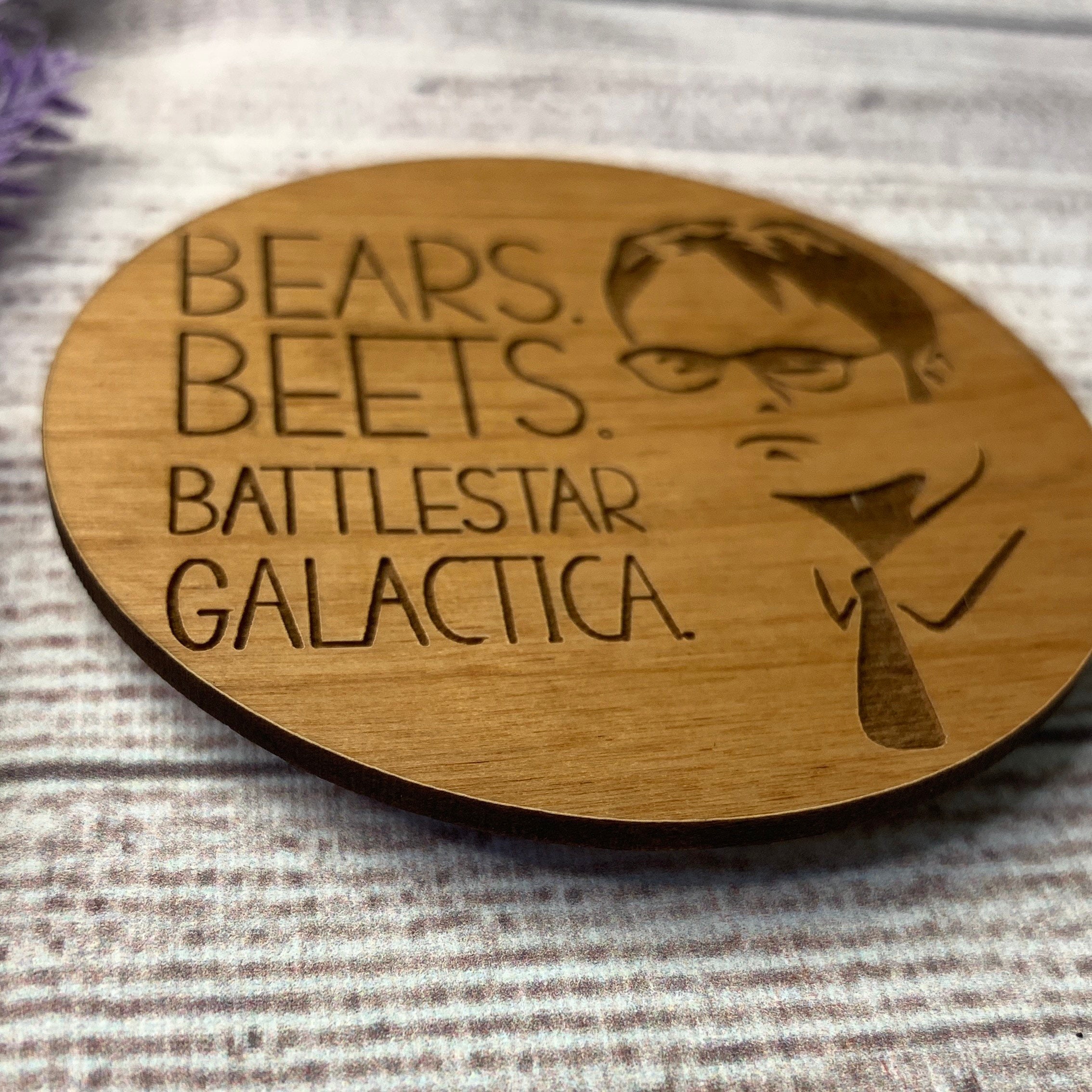 Dwight Schrute Beard Beets Battlestar Gallactica - Etsy