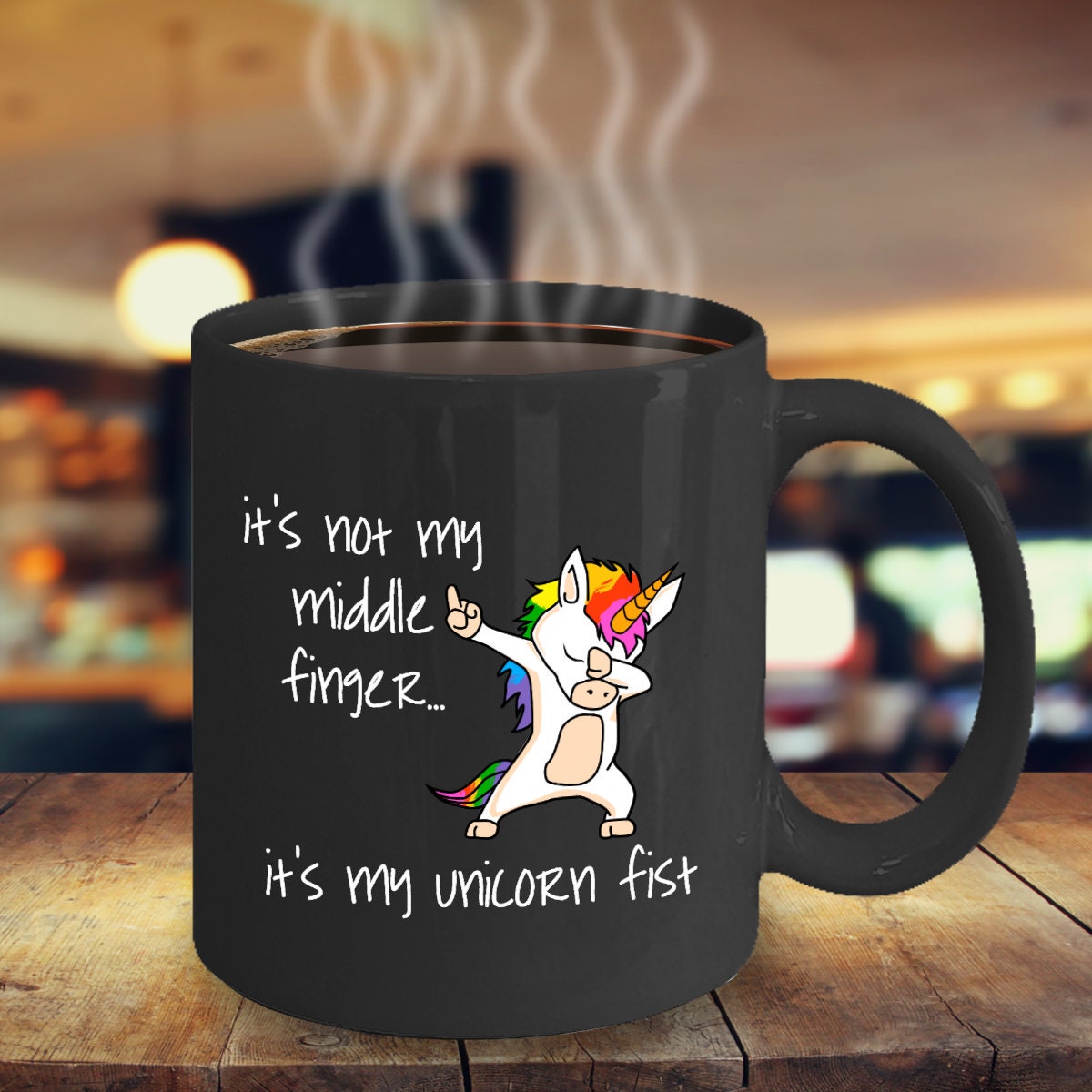 Adult Unicorn Coffee Mug Unicorn Fist Coffee Mug for Her or | Etsy