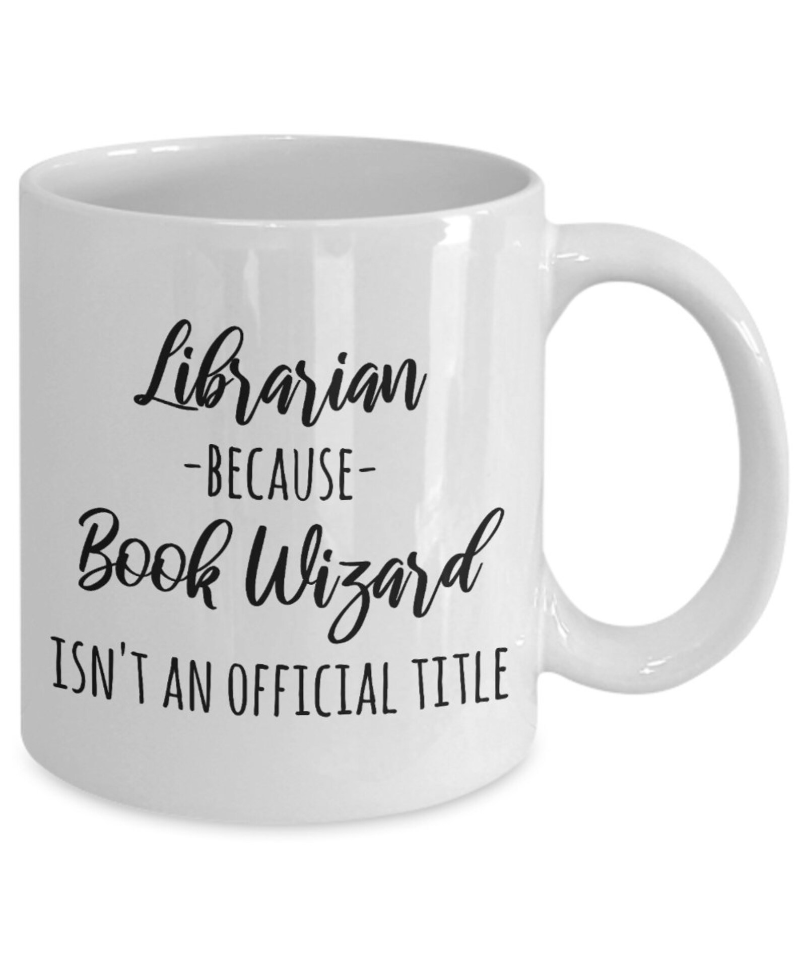 Librarian Mug Librarian Gift Book Wizard Cup Bookish Gifts - Etsy