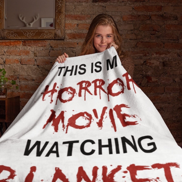 Horror Blanket - Etsy