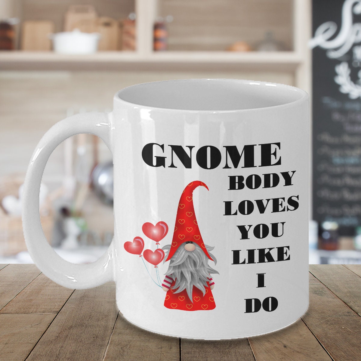 Gnome Coffee Cup - Valentine Gift Gnome - Garden Gift Idea - Garden ...