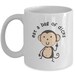 Monkey Gift Funny Monkey Mug Monkey Coffee Mug Monkey Lover - Etsy
