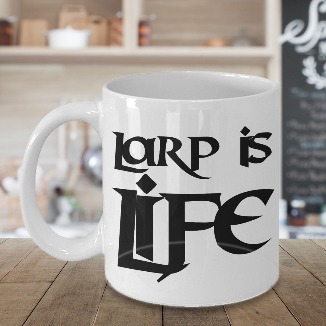 Larping Mug, Funny Larping Gift, Novelty Larping Coffee Cup, Larping ...