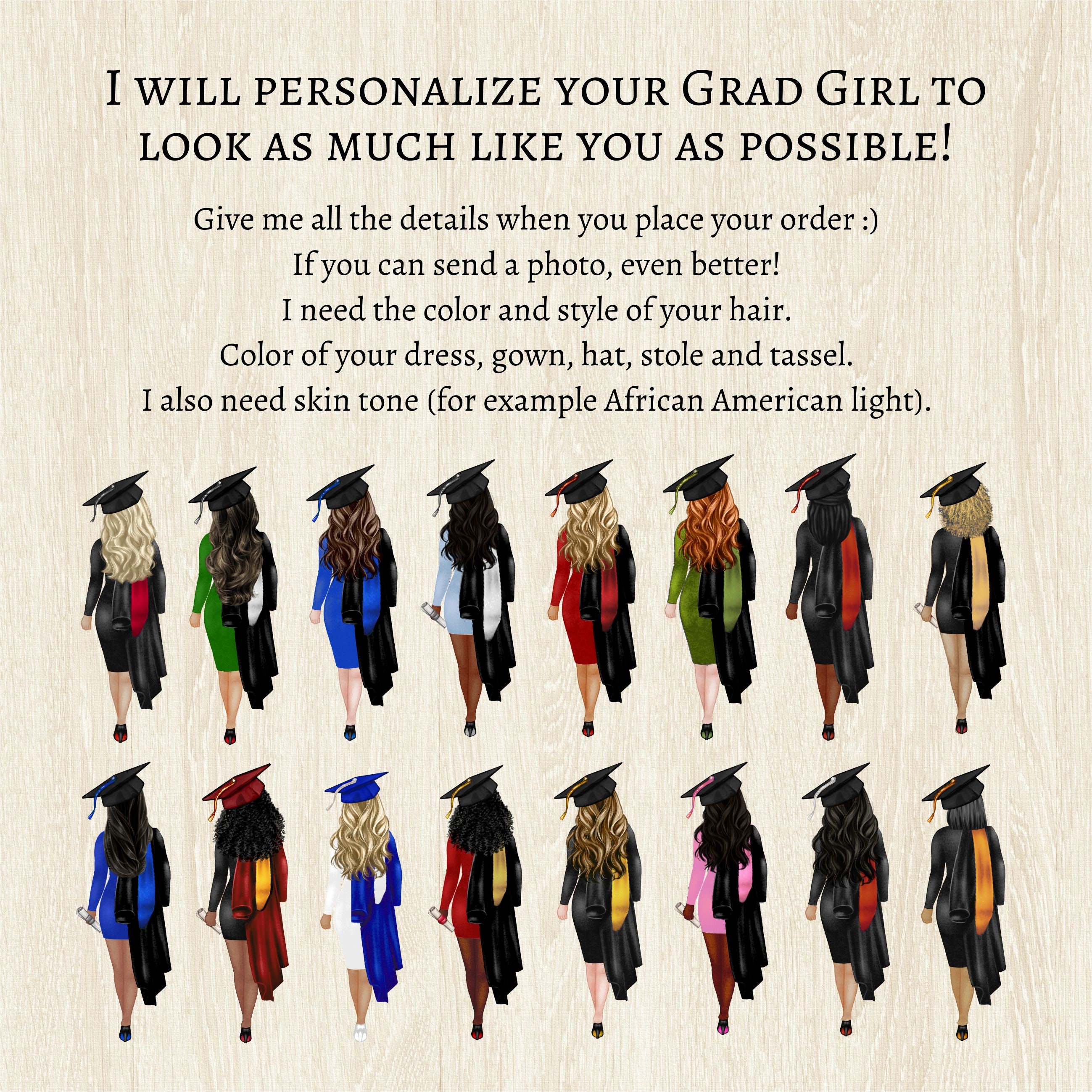 Personalized Graduation Invitation, Class of 2024 Party Invite, Digital ...