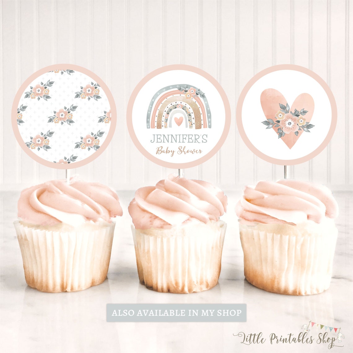 Boho Rainbow Baby Shower Welcome Sign Editable and Printable - Etsy