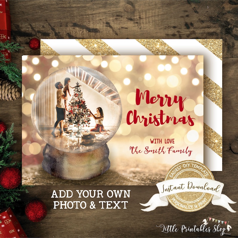 Photo Snow Globe - Etsy