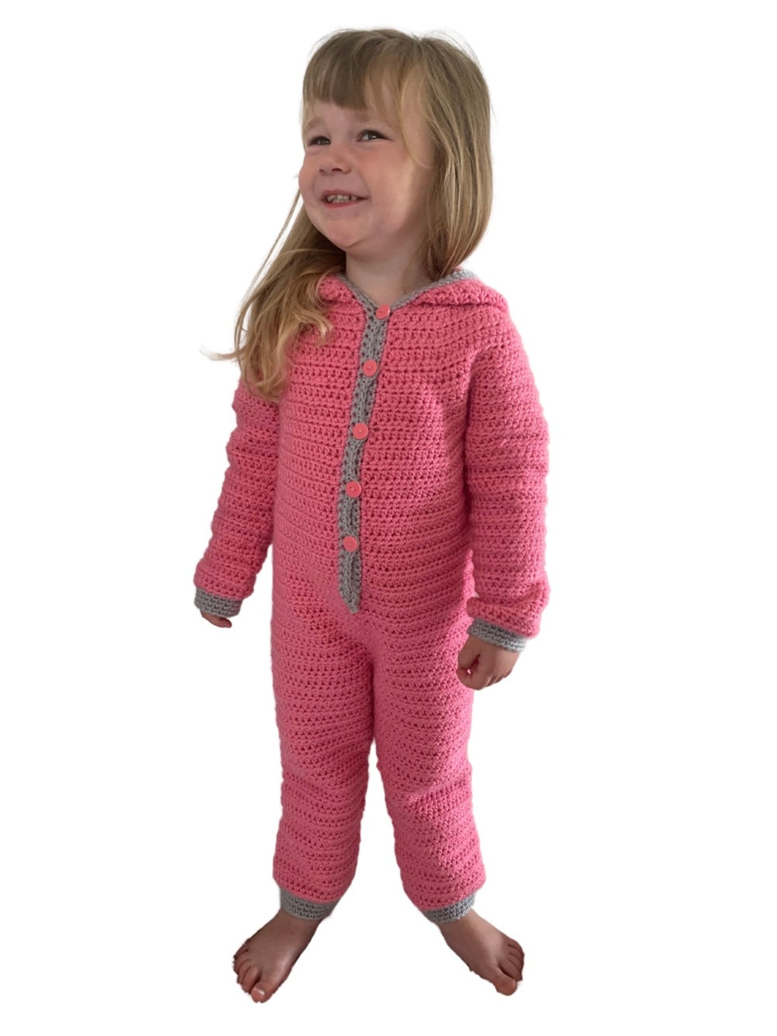 PDF Crochet Pattern Unicorn Kids Onesie Pyjamas Girls - Etsy