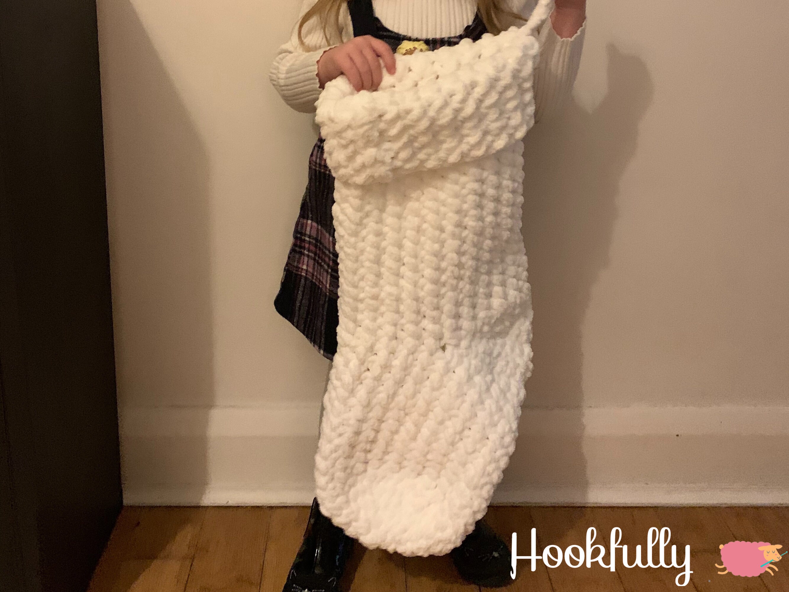 PDF Crochet Pattern Large Christmas Stocking Super Bulky - Etsy