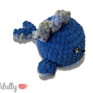 PDF Crochet Pattern | Reversible Whale Amigurumi | Flippy Friends ...