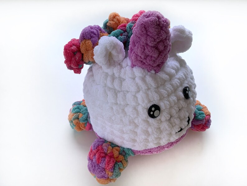 PDF Crochet Pattern Reversible Unicorn Plush Flippy - Etsy