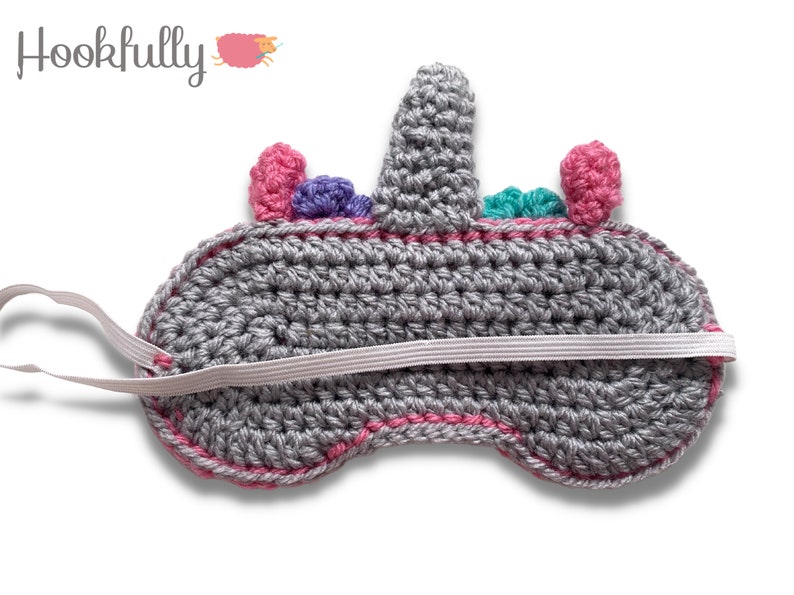 PDF Crochet Pattern | Unicorn Eye Mask | Girls Blindfold | Animal Kids ...