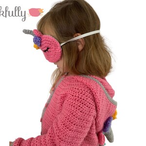 PDF Crochet Pattern | Unicorn Eye Mask | Girls Blindfold | Animal Kids ...