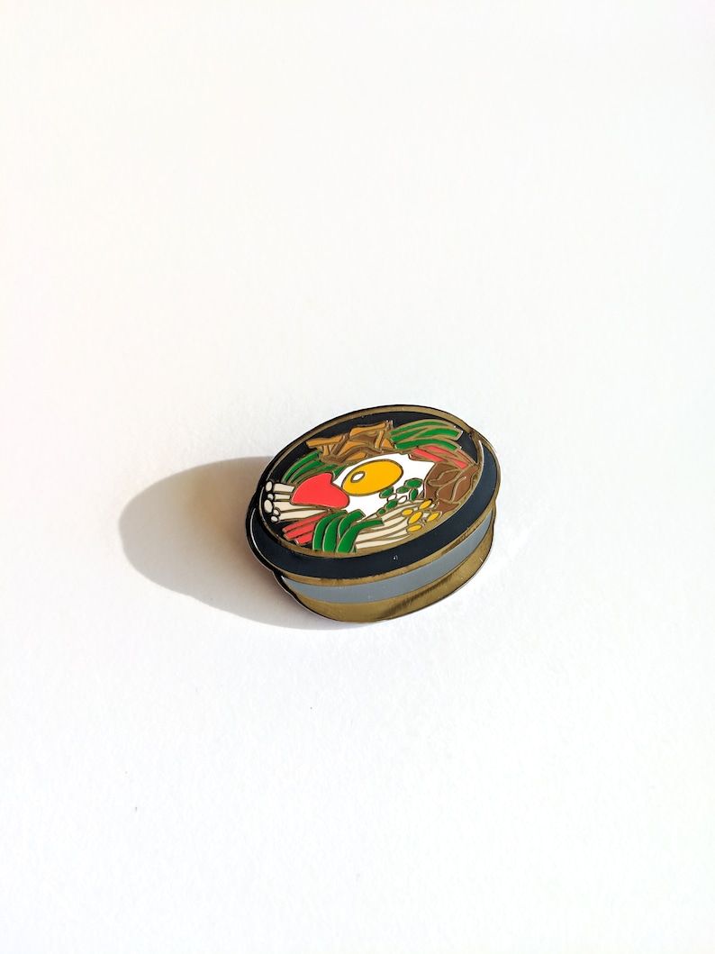 Bibimbap 비빔밥 Enamel Pin - Etsy