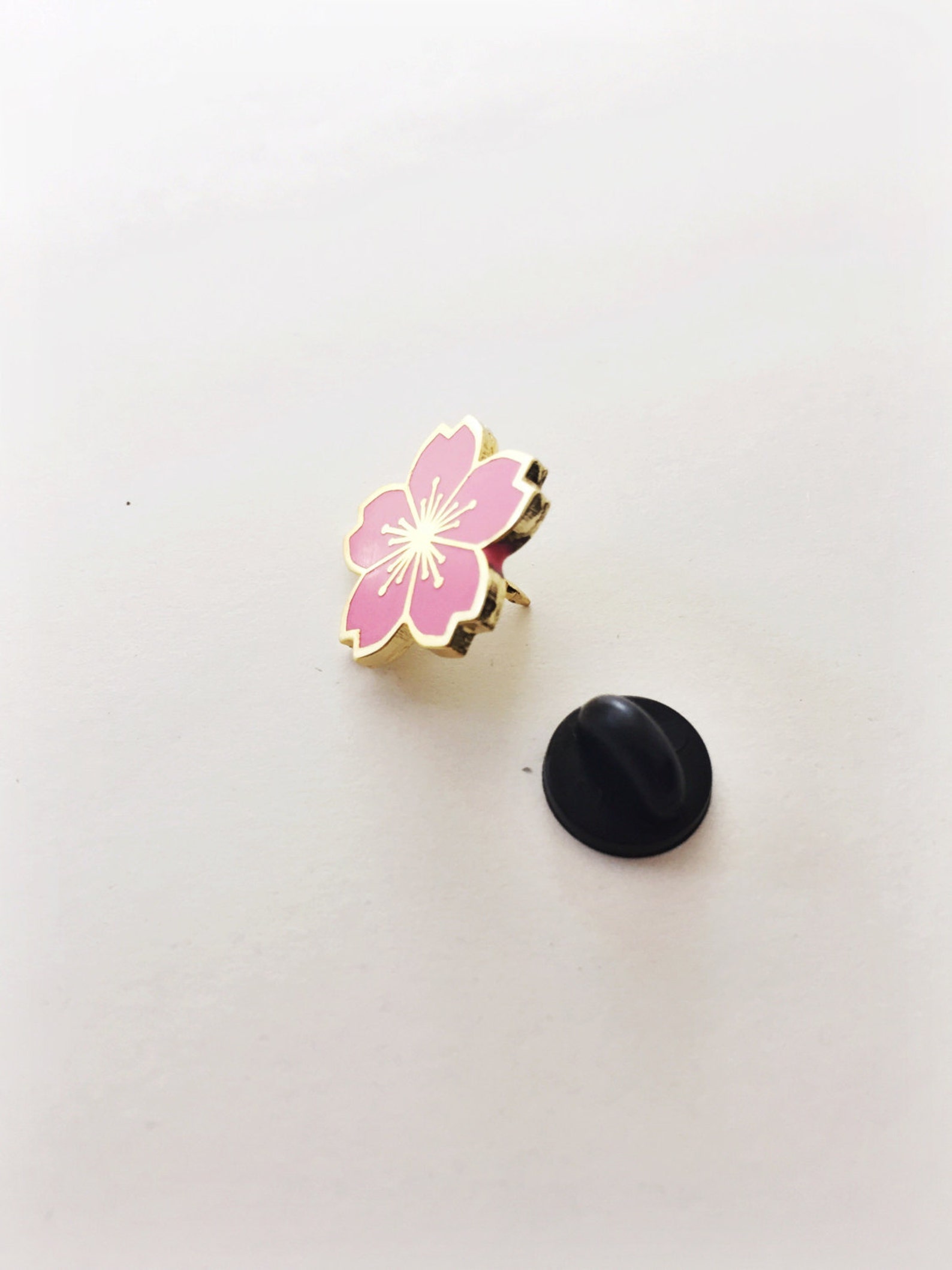 Sakura cherry Blossom Enamel Pin - Etsy