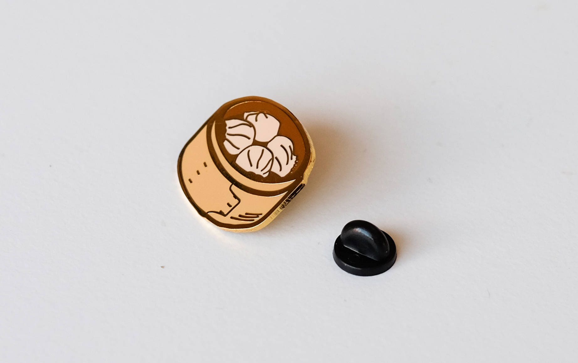 Shrimp Dumpling Dim Sum Enamel Pin (har Gao, Xiao Jiao) - Etsy