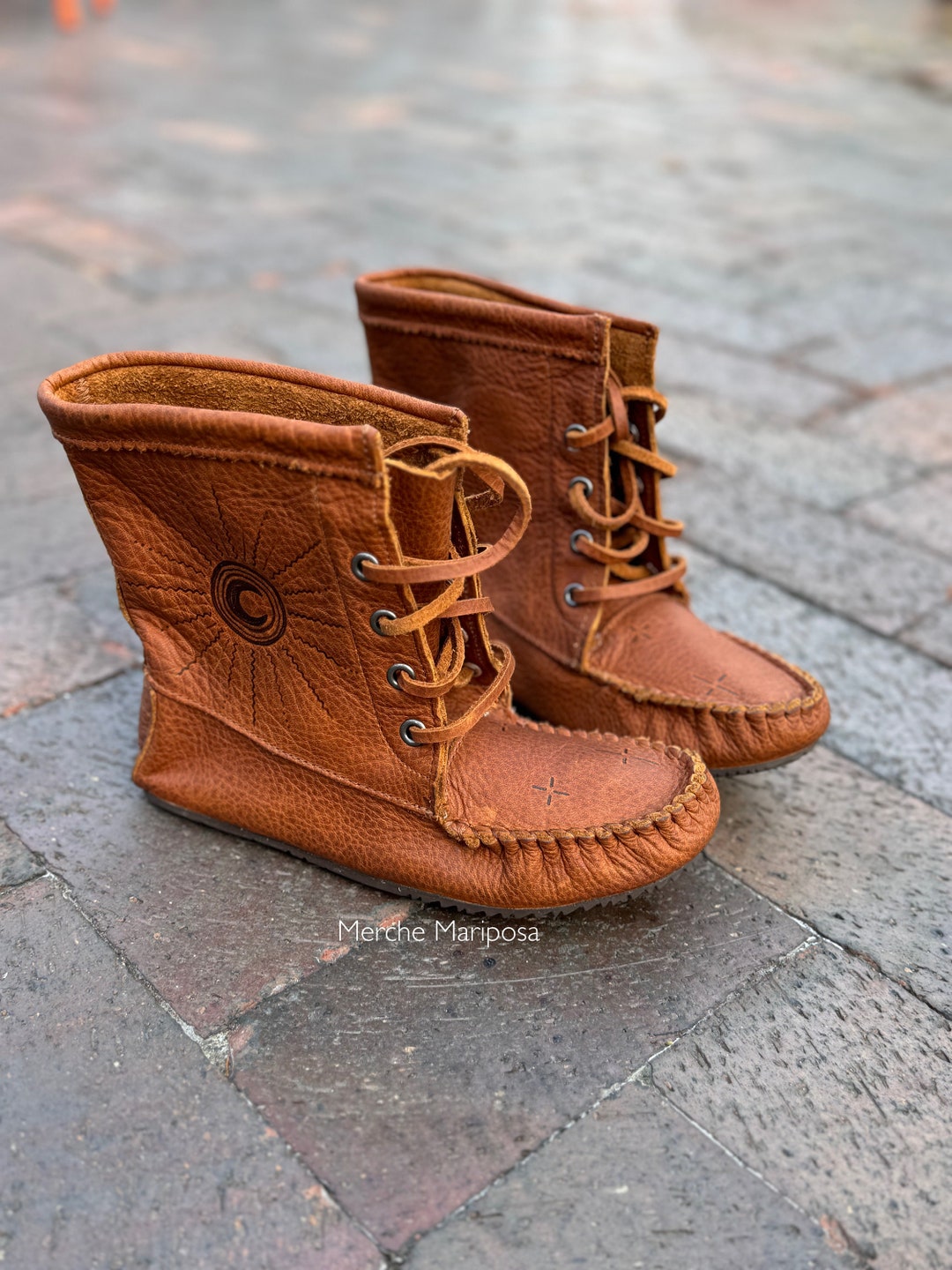 Size 5 Moccasin Boots - Etsy