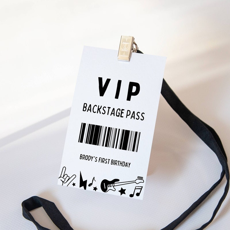 Backstage Passes - Etsy