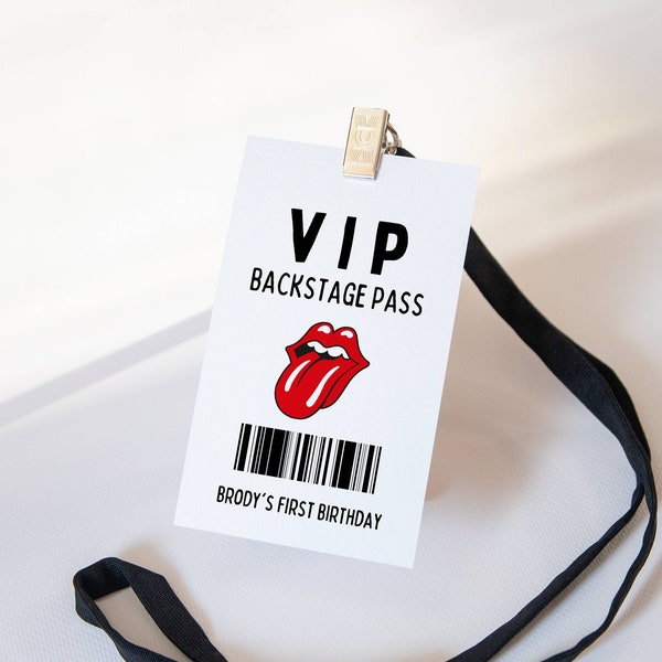 Rock N Roll Party - Etsy