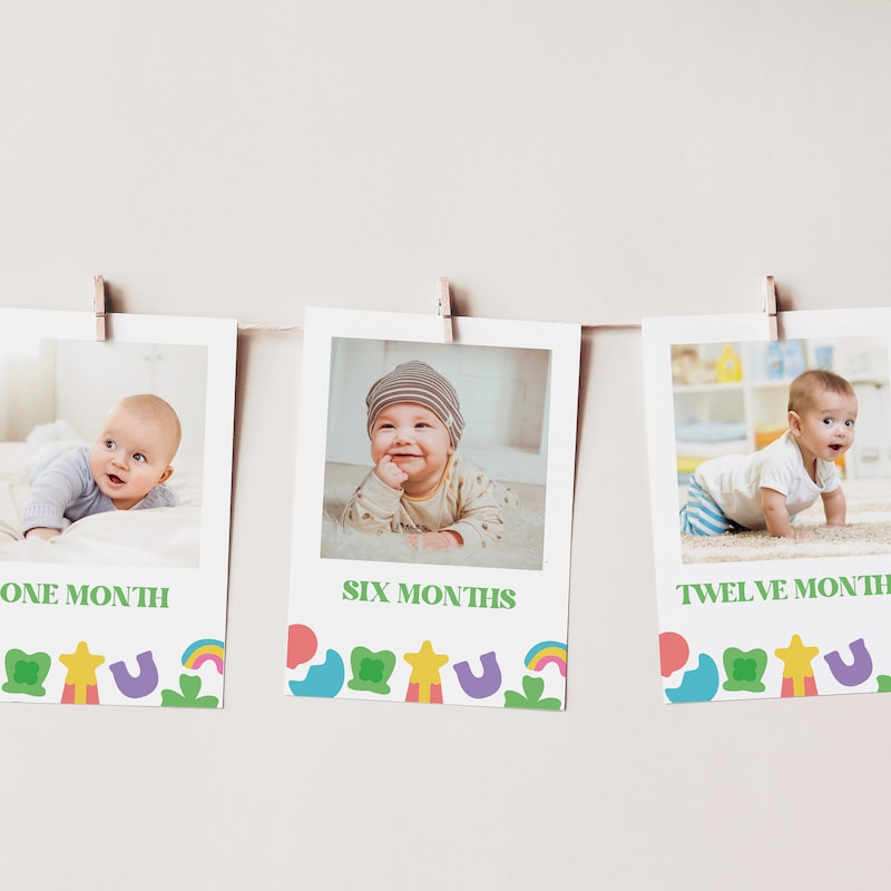 One Month Signs - Etsy