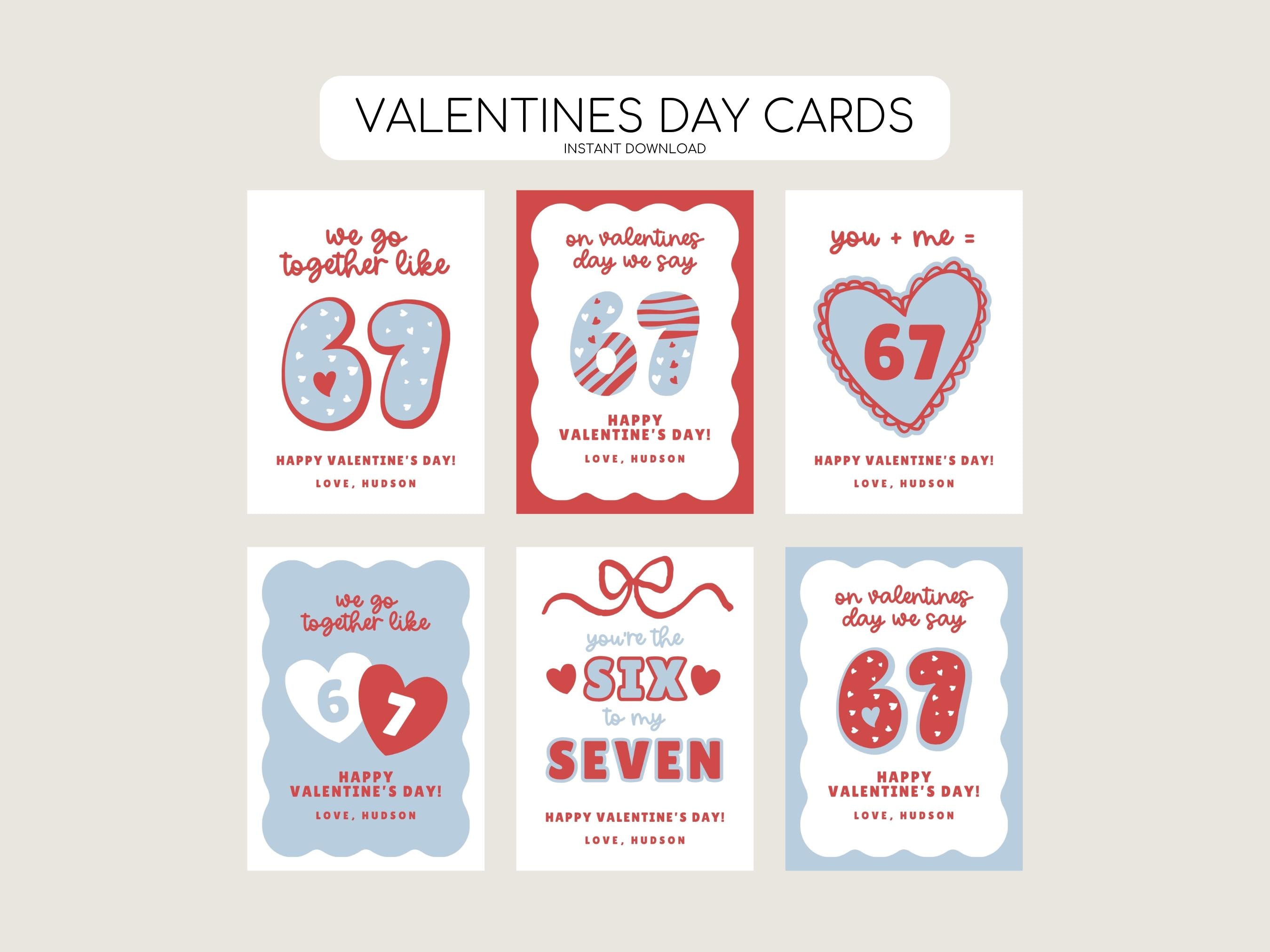 Video Game Valentine Cards, Printable Gaming Valentines, Video Game ...