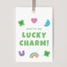 Printable Saint Patrick's Day Tag, St. Patricks Day Tag, Saint Patricks ...