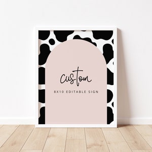 Holy Cow Birthday Invitation, Cow First Birthday Invitation, Holy Cow I ...