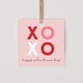 Printable Valentine's Day Tag, XOXO Valentines Day Tag, Valentine Gift ...