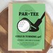 Golf Partee Birthday Party Invitation, Golf Any Age Birthday Invite ...