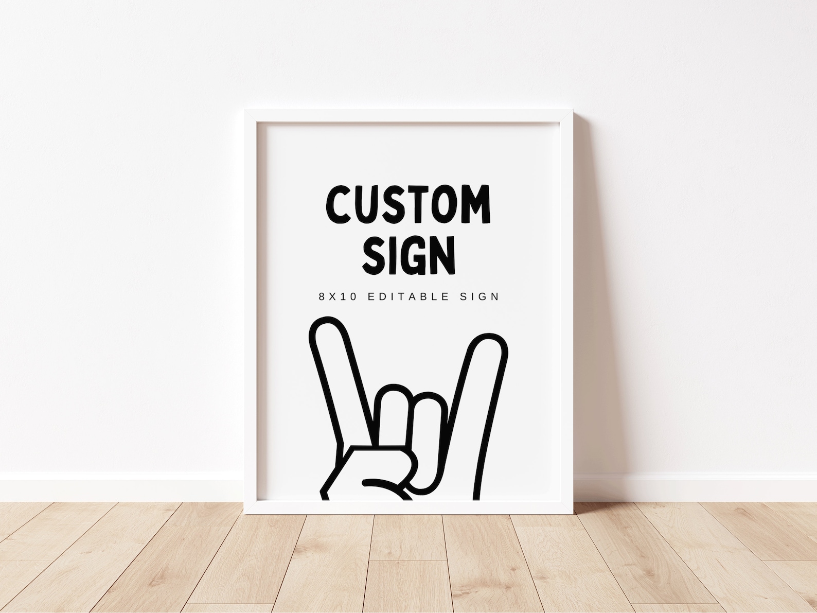 Rock and Roll Editable Sign, Rock N Roll Party Decor, Rocker Birthday ...