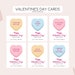 The Eras Tour Valentine's Day Cards, Swiftie Valentines Day Tag, Taylor ...