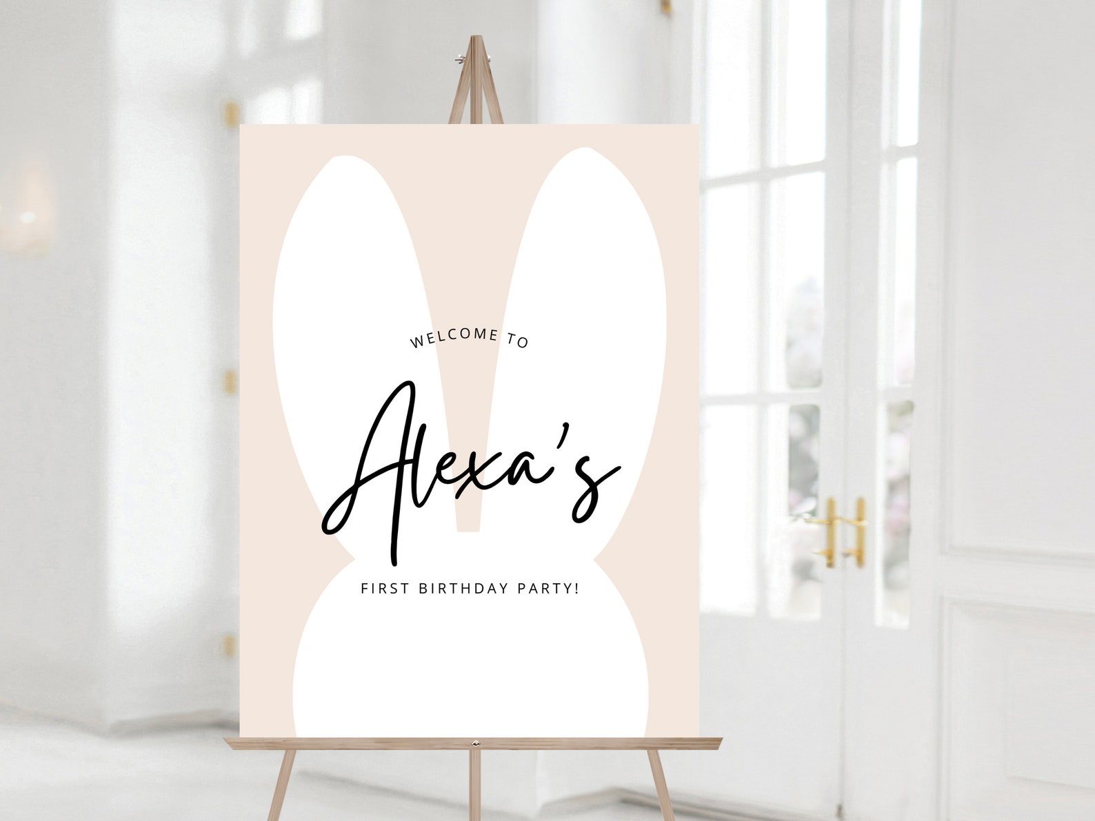 Bunny Birthday Invitation, Some Bunny Birthday Invite, Bunny Hop on ...