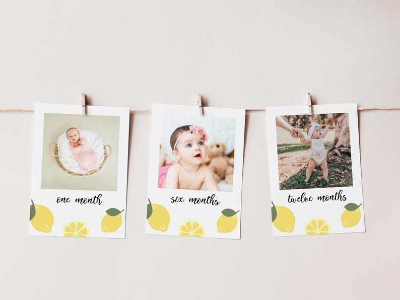 Lemon Birthday Drink Label, Lemonade Birthday Decorations, Modern Lemon ...