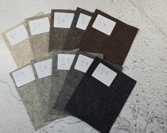 Wool Felt Sample Pack - Etsy
