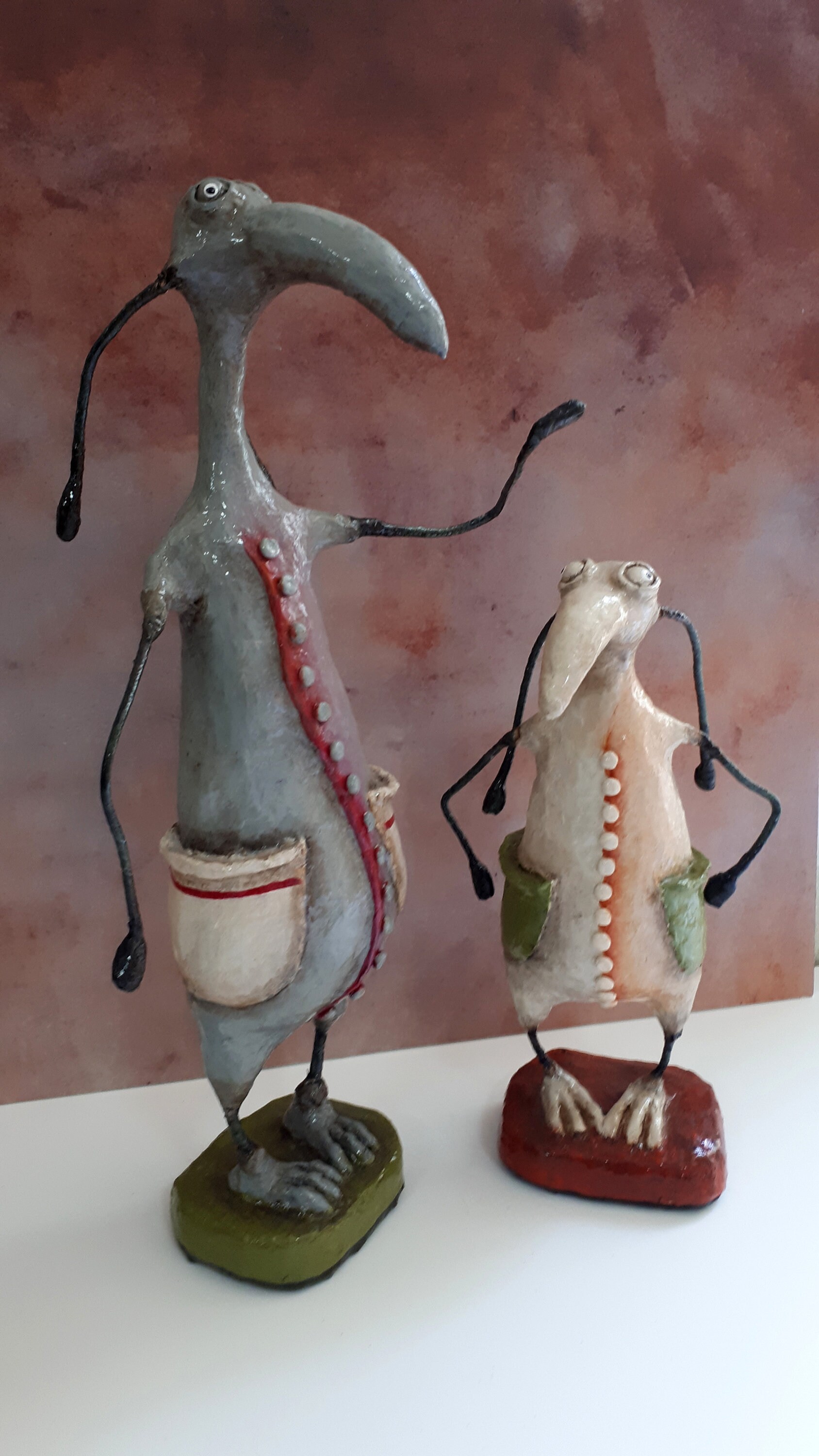 Weird Creachers-paper Mache Sculpture - Etsy
